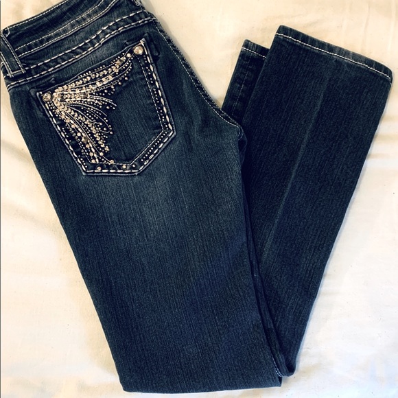 Miss Me | Jeans | Miss Me Jeans Size 27 3 Inseam Straight Leg | Poshmark